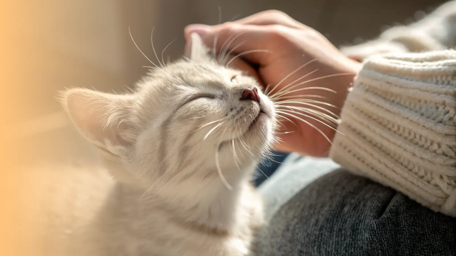 Why Do Cats Rub Their Teeth on You? (A Guide)