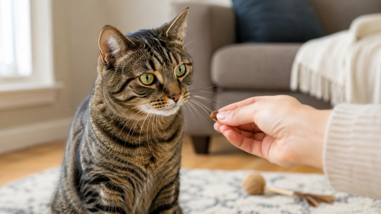 How to Train a Cat Without Stress or Punishment